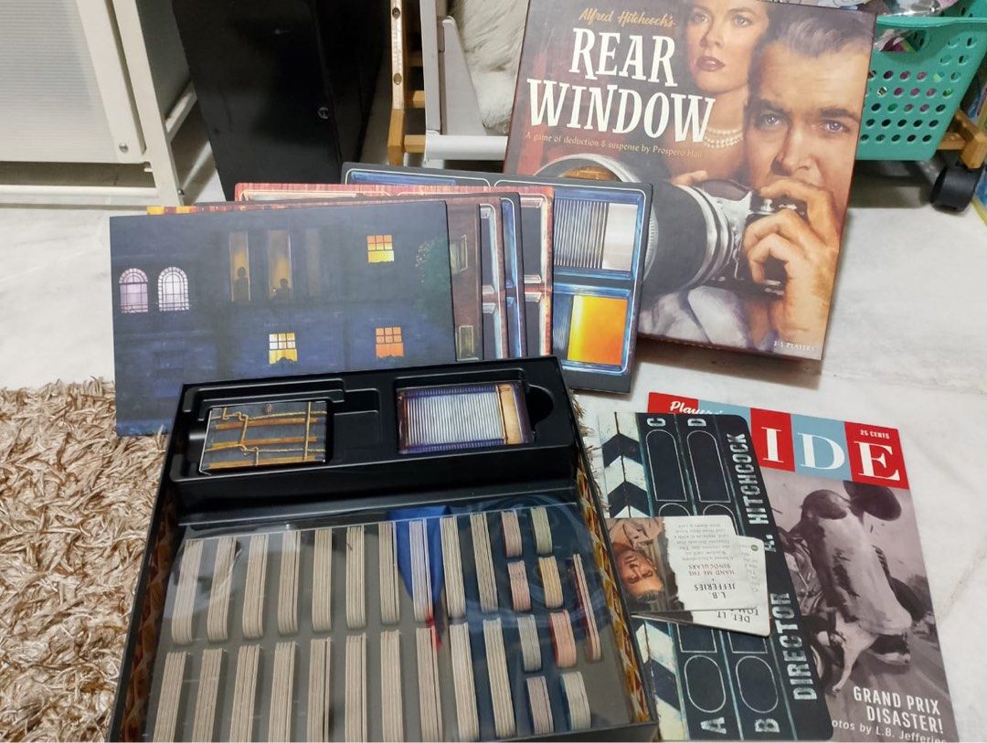 Rear Window Board Game, Hobbies & Toys, Toys & Games on Carousell