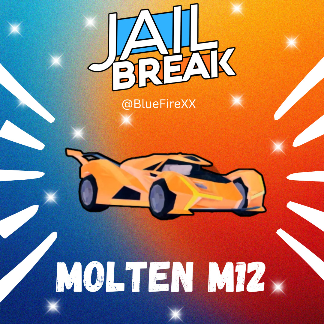 Roblox Jailbreak Molten M12, Video Gaming, Gaming Accessories, In-Game ...