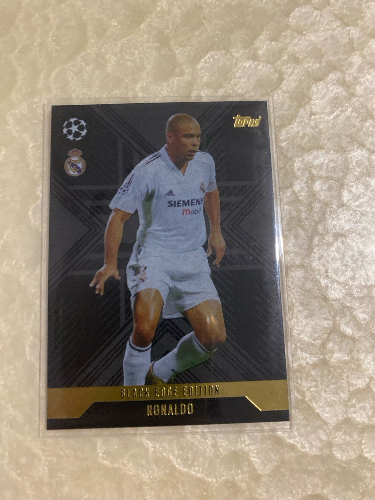 Ronaldo Nazario Black Edge Match Attax Card 24/25, Hobbies & Toys, Toys ...