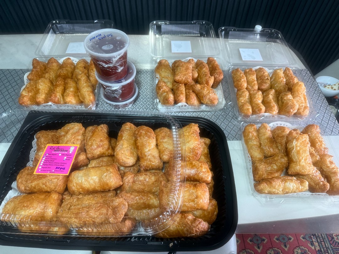 Roti boyan with sambal, Food & Drinks, Homemade Bakes on Carousell