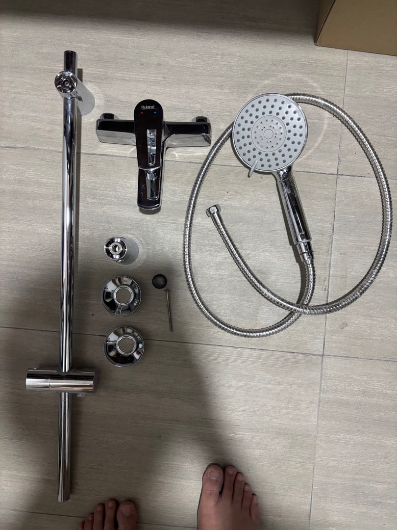 Rubine Shower Mixer set, Furniture & Home Living, Bathroom & Kitchen ...