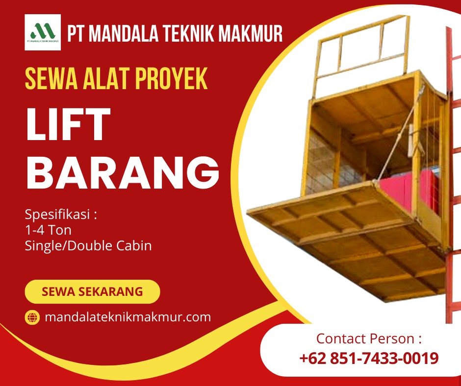Sewa Bar Cutting, Bar Bending, Lift Crane, Kompressor, Genset, Molen ...