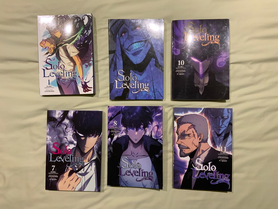 Solo Leveling Book 1, 7 8 9 10 11 manhwa manga, Hobbies & Toys, Books ...