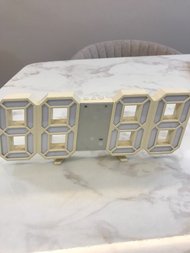 SSF Original Home Digital Clock, Furniture & Home Living, Home Decor ...