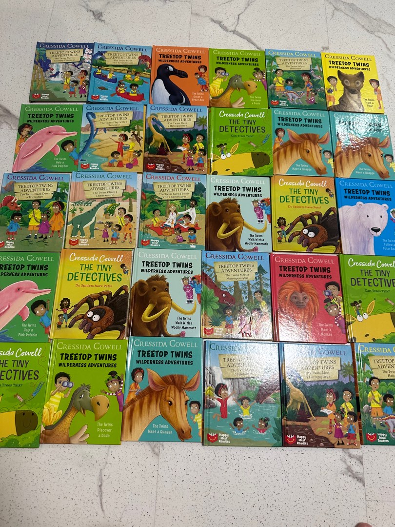 Treetop Twins Storybook Series By Cressida Cowell, Hobbies & Toys ...