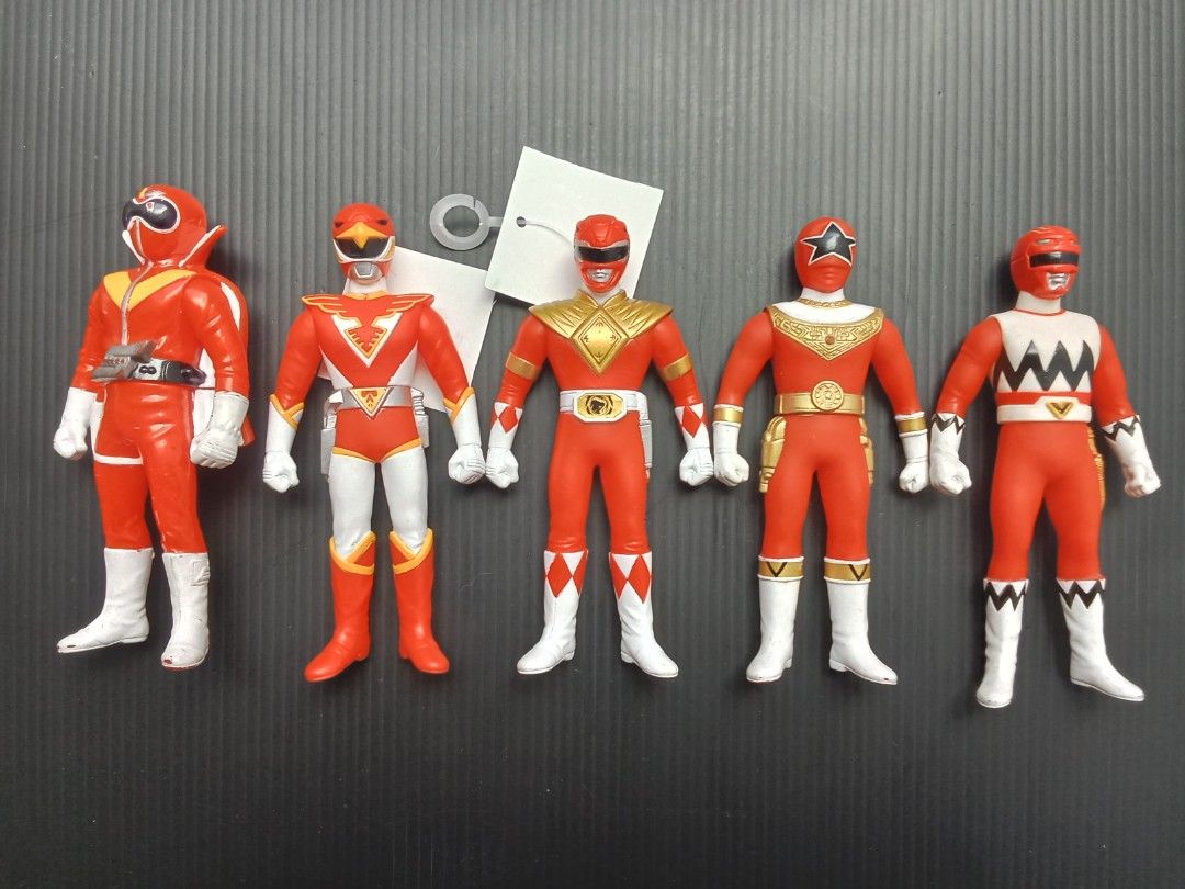 Super Sentai Power Rangers Goranger Jetman Zyuranger Ohranger Gingaman ...