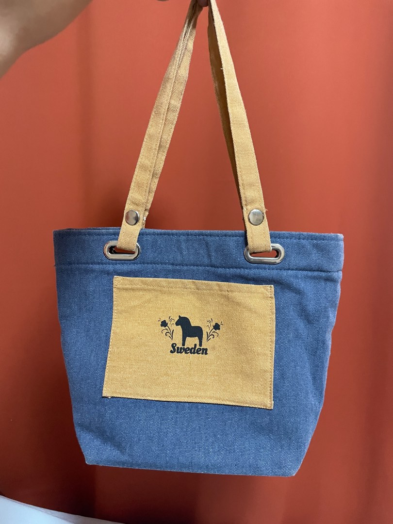 Sweden denim shoulder bag, Women's Fashion, Bags & Wallets, Shoulder ...