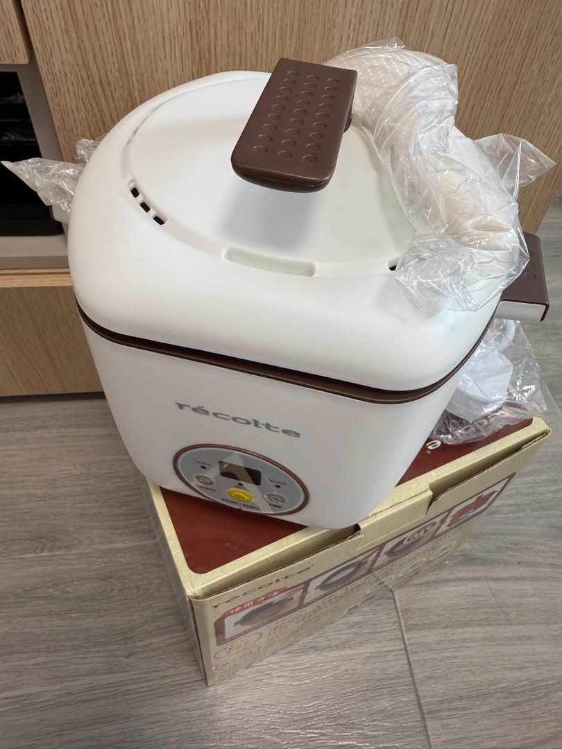 全新Recolte 日式飯煲, 家庭電器, 廚房電器, 其他廚具 - Carousell
