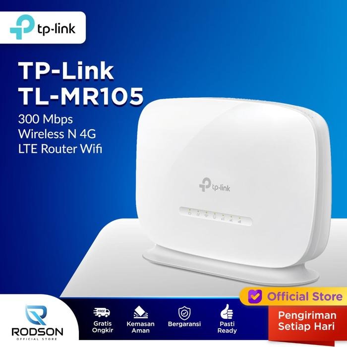 TL-MR105 300 Mbps Wireless N 4G LTE Router, Computers & Tech, Parts ...