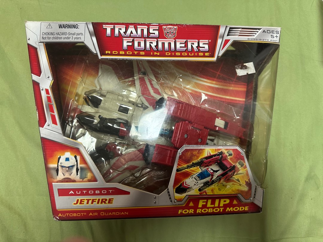Transformers JETFIRE Autobot. Flip For Robot Mode, Classic Voyager ...