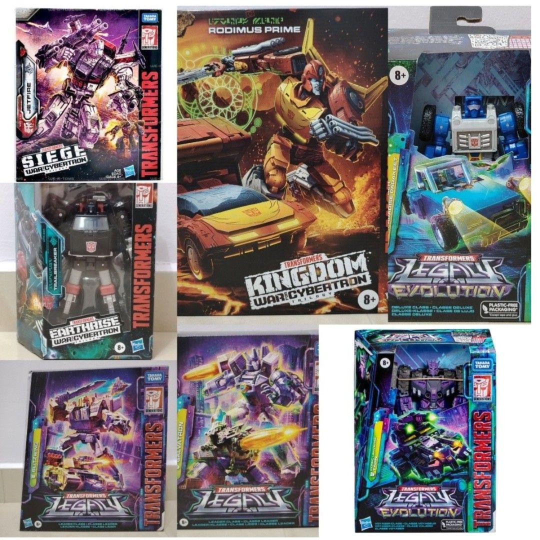 Transformers War For Cybertron WFC Siege Earthrise Kingdom Legacy ...