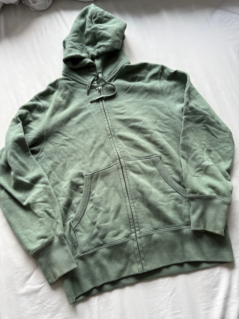 Uniqlo Zip Up Jacket, Women's Fashion, Coats, Jackets and Outerwear on ...