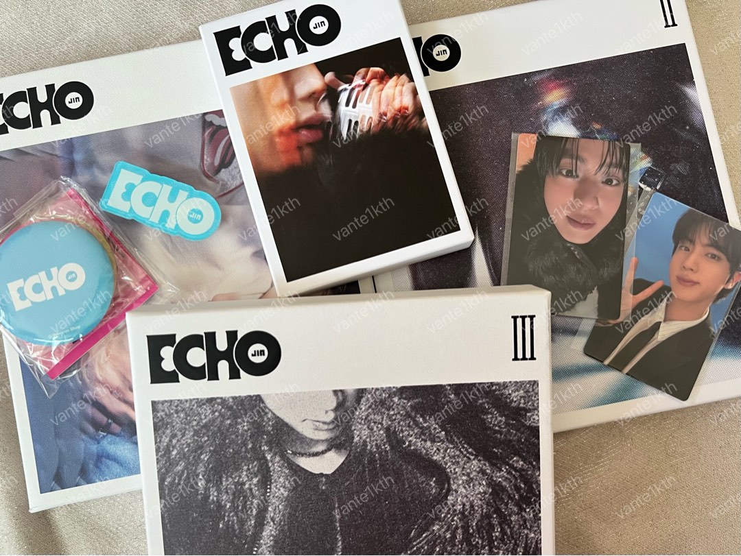 [UNSEALED] BTS Jin Echo Album Set, Hobbies & Toys, Memorabilia ...