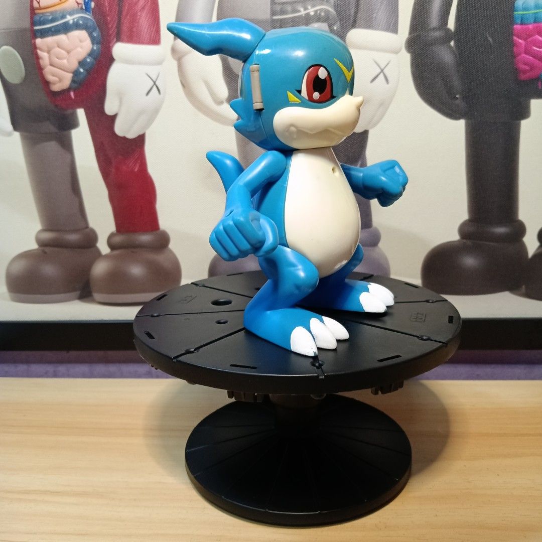 VINTAGE 2000 BANDAI DIGIMON DIGIVOLVING VEEMON DELUXE PLAYSET FIGURE ...