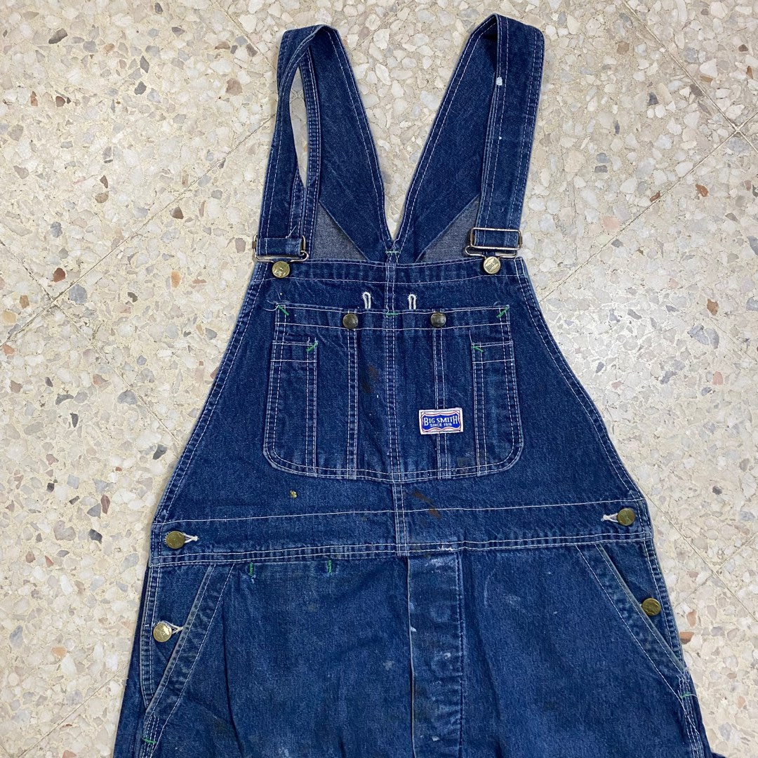 Vintage big smith overall, Men's Fashion, Activewear on Carousell