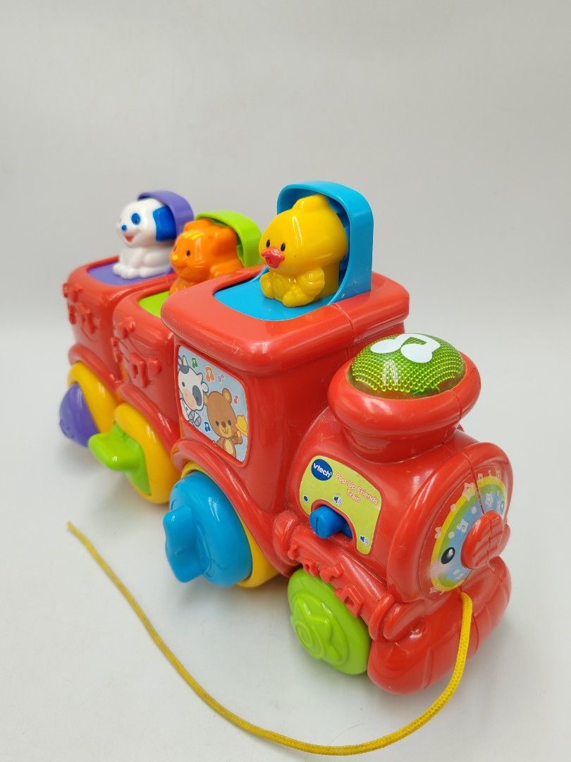 Vtech Pop-Up Friends Train (A02), Hobbies & Toys, Toys & Games on Carousell
