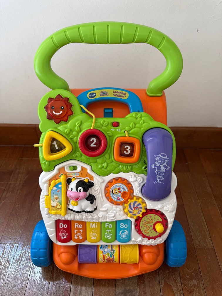 Vtech Sit-to-Stand Learning Walker, Babies & Kids, Infant Playtime on ...