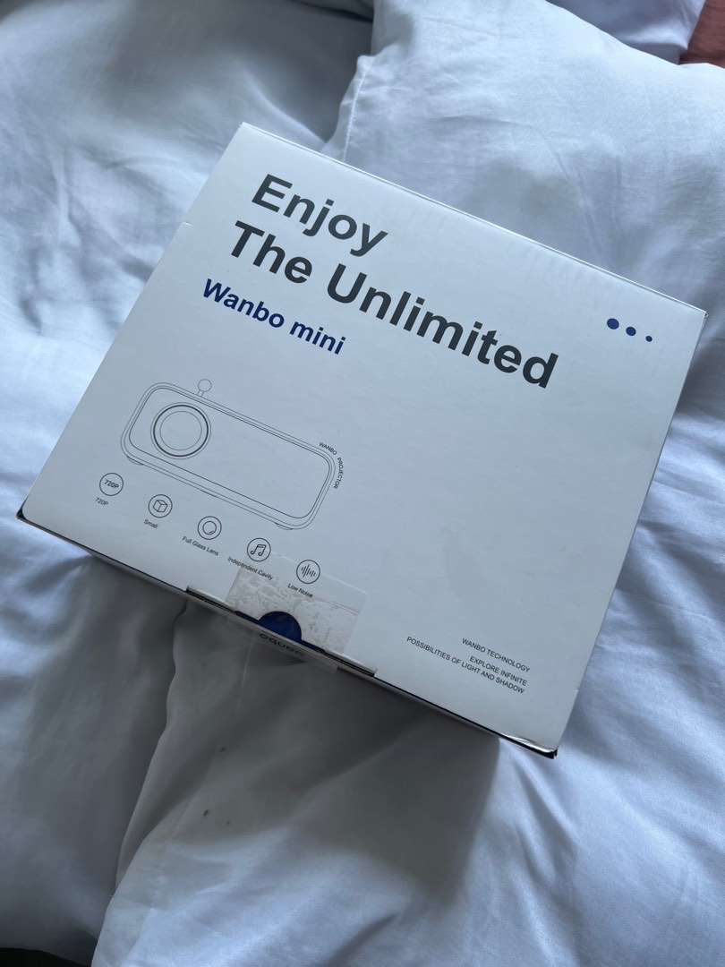 Wanbo Mini Projector, TV & Home Appliances, TV & Entertainment ...
