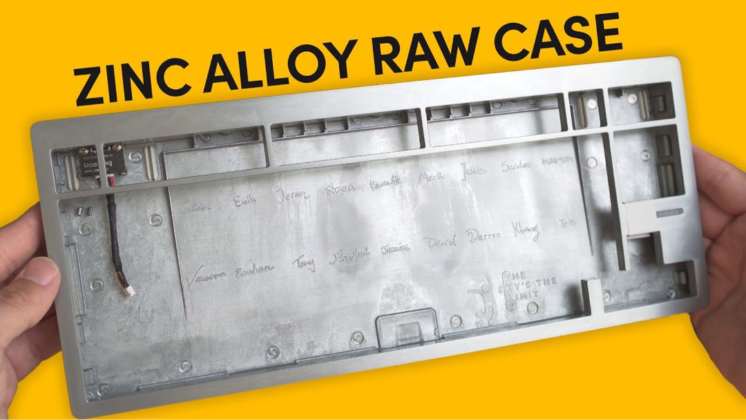 Wooting 80HE Zinc Keyboard Case - No Daughter board, Computers & Tech ...