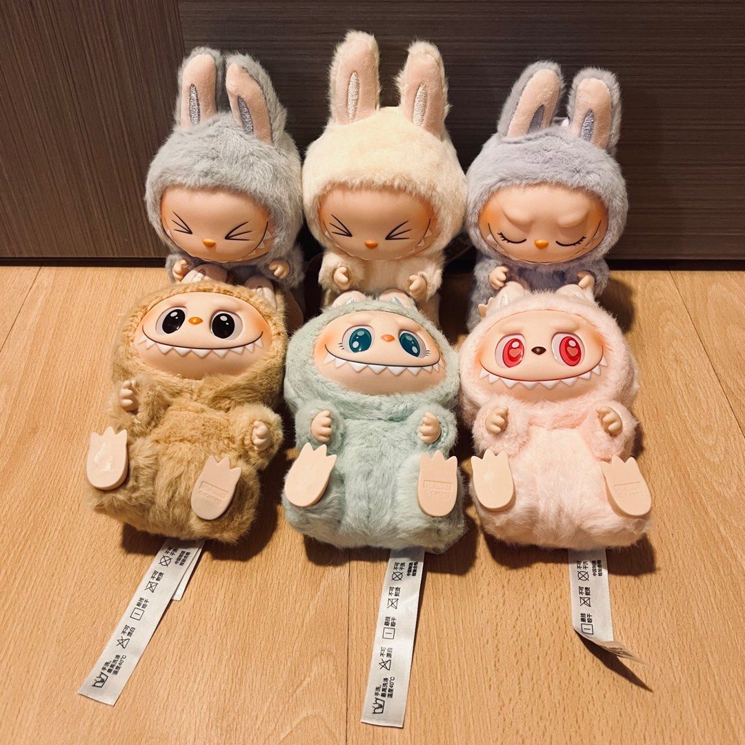 WTS Labubu V2 full set (Baba, Sisi, Dada, Zizi, Hehe, Ququ), Hobbies ...
