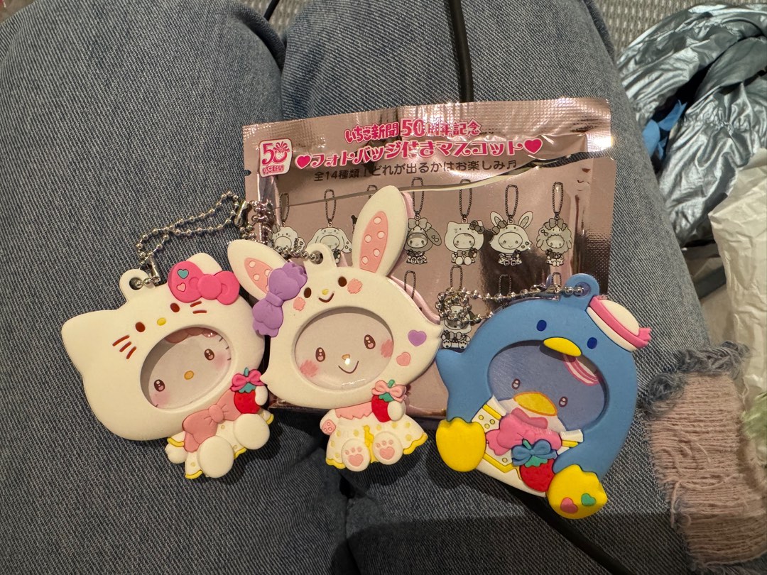 WTT / WTS sanrio can badge keychain random blind bag japan don don ...