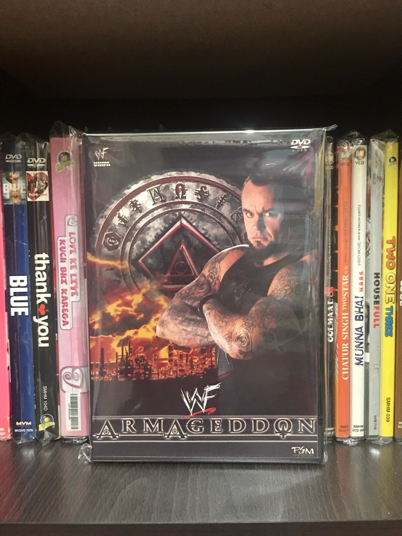 WWE WWF WRESTLING GUSTI NONE ORIGINAL SILVER VERSION PIRATE DVD NEW ...