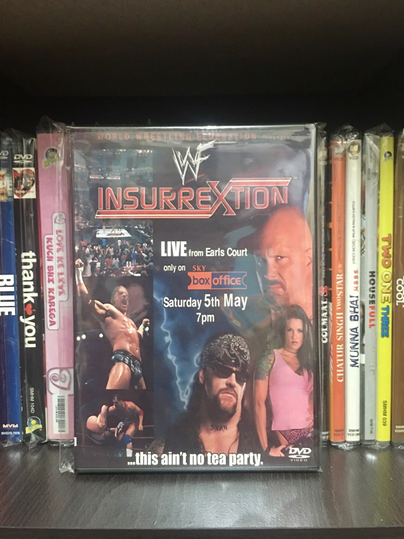 WWE WWF WRESTLING GUSTI NONE ORIGINAL SILVER VERSION PIRATE DVD NEW ...