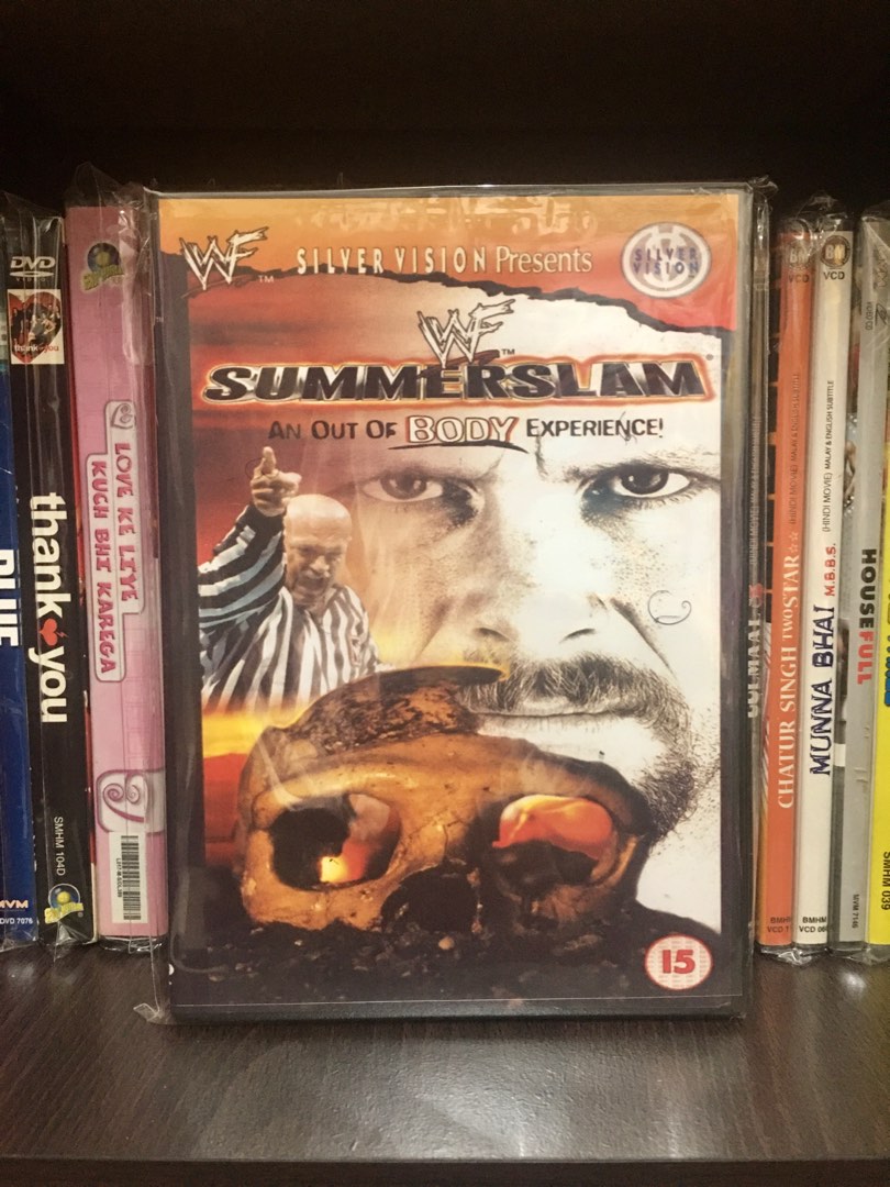 WWE WWF WRESTLING GUSTI NONE ORIGINAL SILVER VERSION PIRATE DVD NEW ...