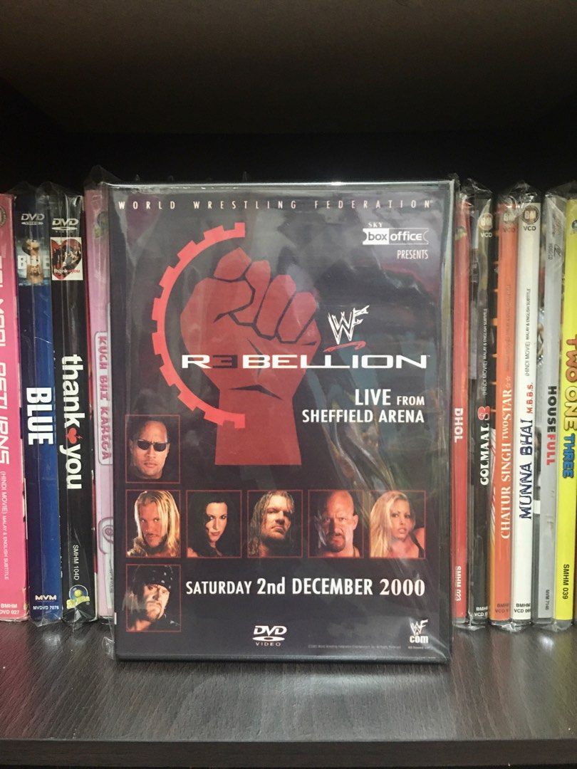 WWE WWF WRESTLING GUSTI NONE ORIGINAL SILVER VERSION PIRATE DVD NEW ...