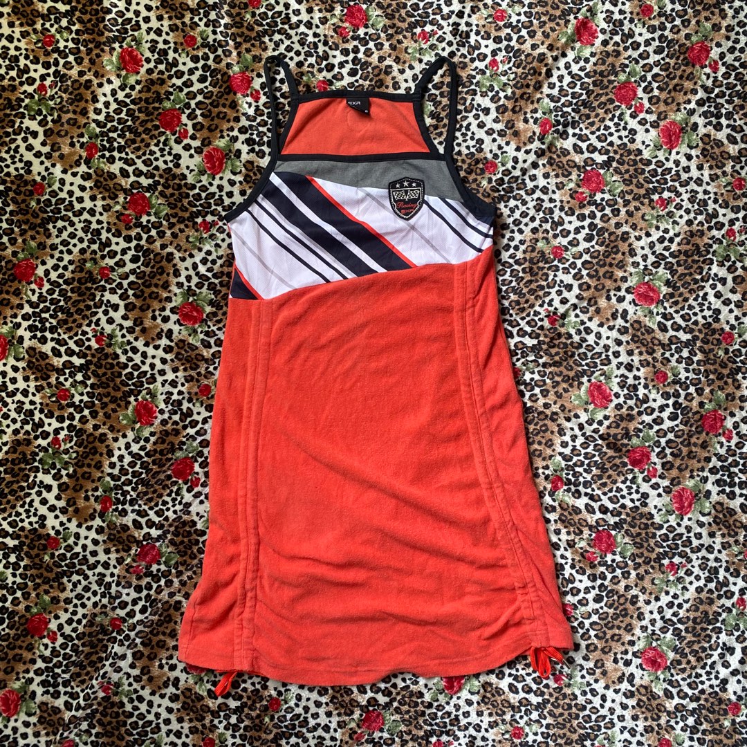 Y2K Racing Exr Mini Dress, Women's Fashion, Dresses & Sets, Dresses on Carousell