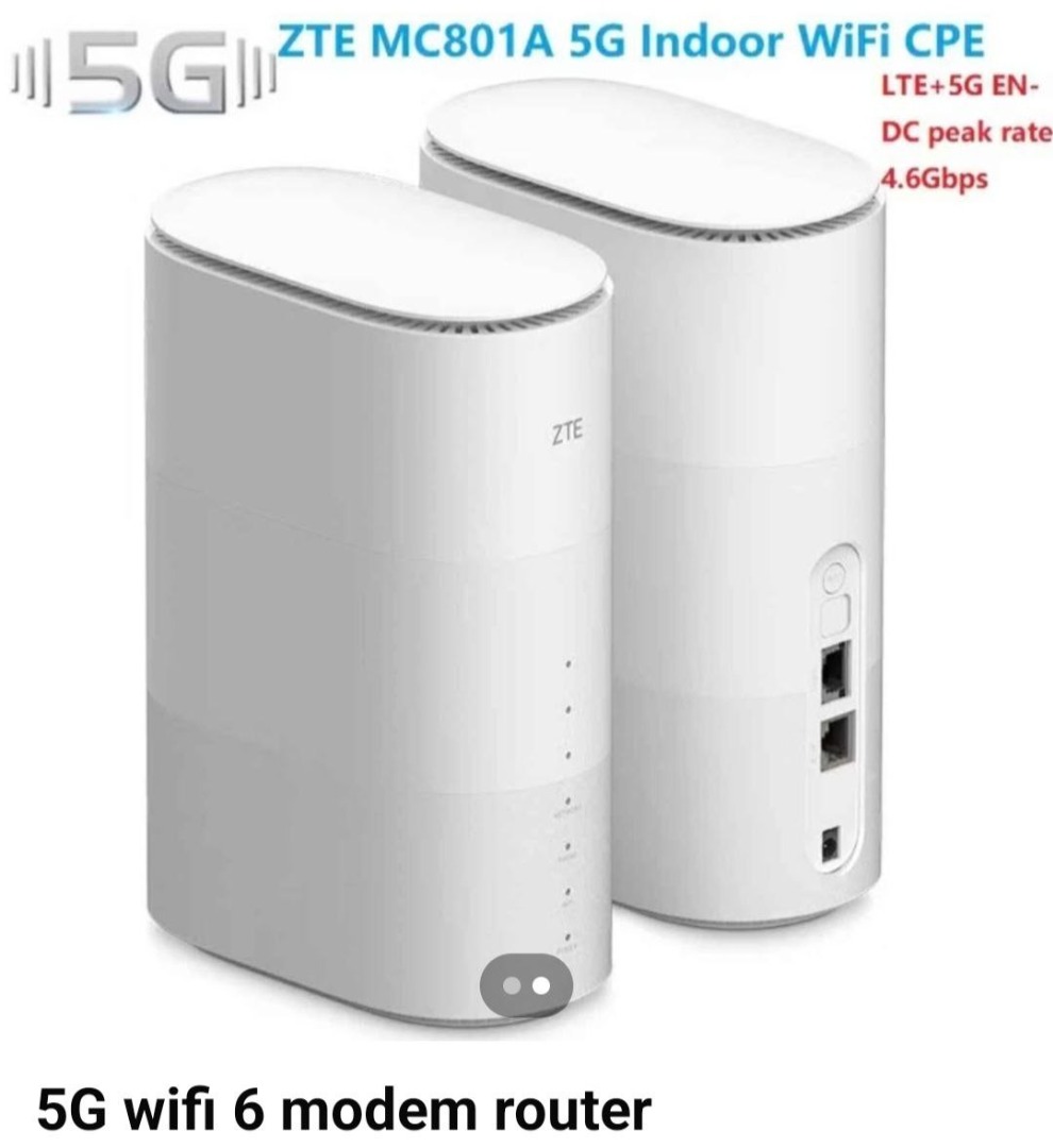 ZTE 5G ROUTER OPENLINE, Computers & Tech, Parts & Accessories ...