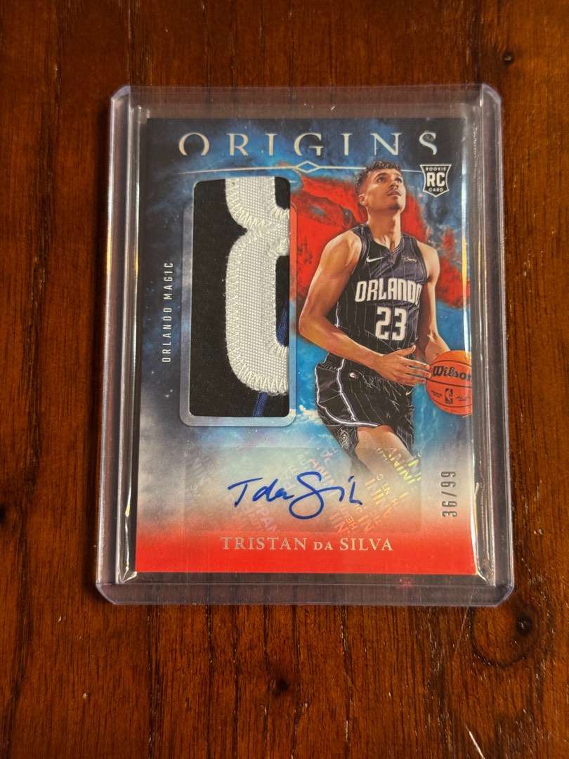 【限99 RPA】Tristan Da Silva 2024-25 Panini Origins 36/99 RPA Auto Patch Red RC #RJA-TDS NBA 球星卡 ...