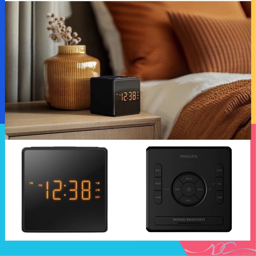 🌟全新行貨🌟飛利浦 - 數位鬧鐘收音機 TAR4500 Clock Radio FM 電台 收音機 時鐘 鬧鐘 電子數位調頻 數字廣播 睡眠 ...