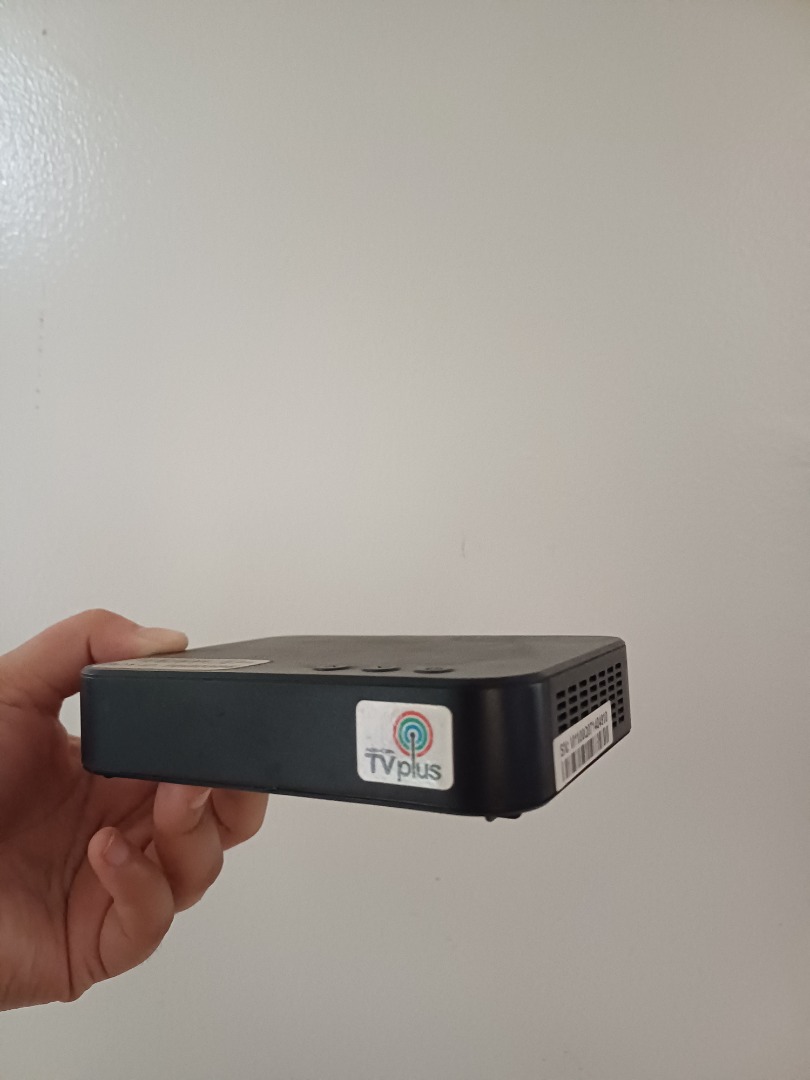 Abs cbn tv plus (not tested) box unit only, TV & Home Appliances, TV ...
