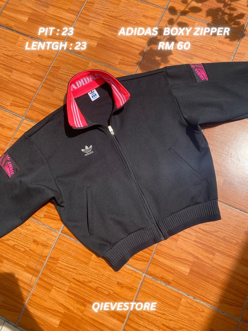 Adidas boxy zipper, Men's Fashion, Coats, Jackets and Outerwear on ...