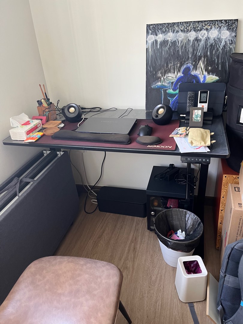 Adjustable programmable desk, Furniture & Home Living, Furniture, Other ...