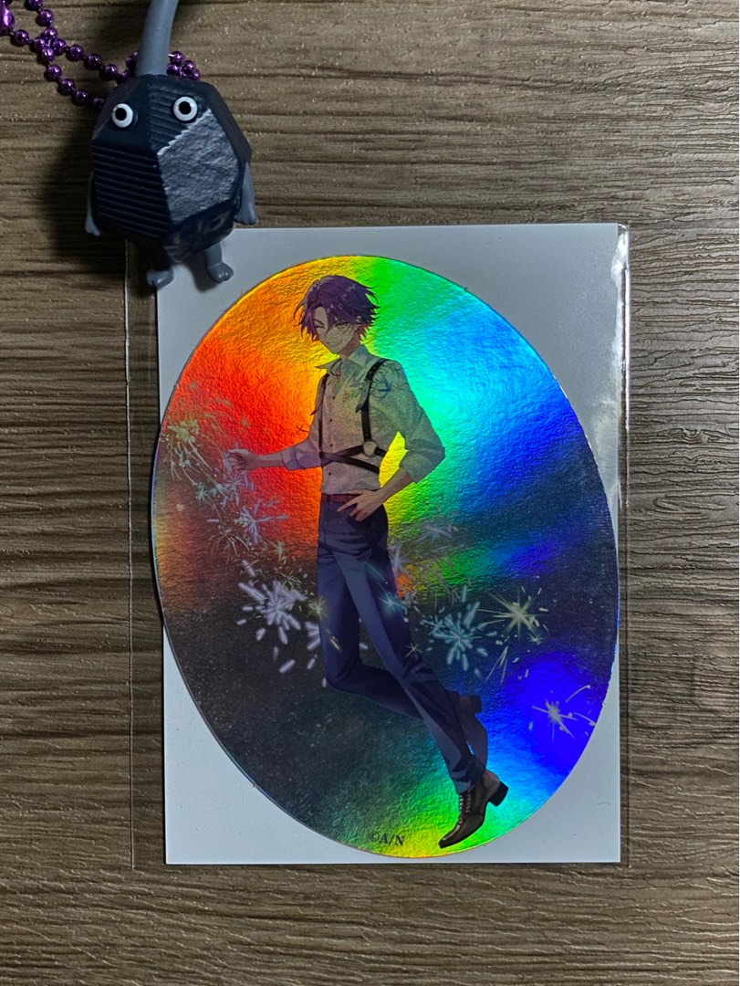 Art of Nijisanji Watarai Hibari Holographic Sticker, Hobbies & Toys ...