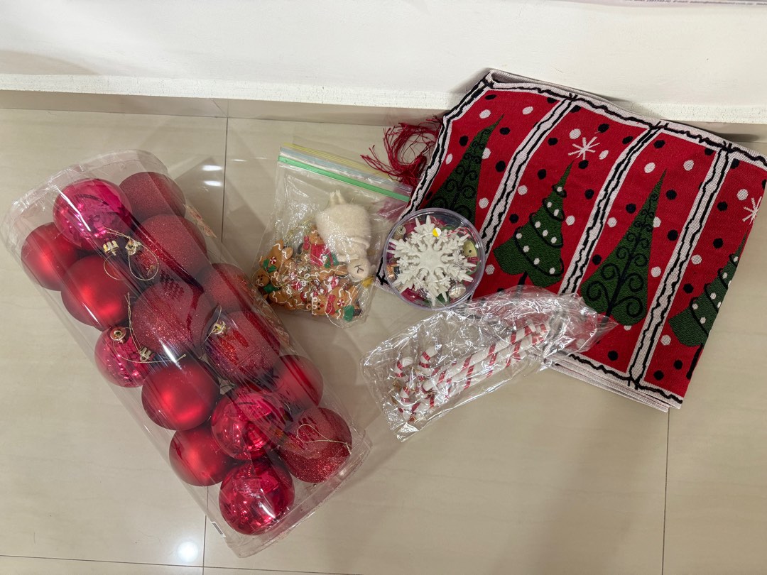 Assorted Christmas Decor and Christmas Tree Decor - take all for $10 ...