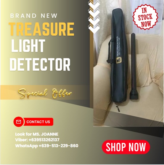 AVAILABLE NOW 20 METERS DEPTH TREASURE LIGHT DETECTOR, Commercial ...