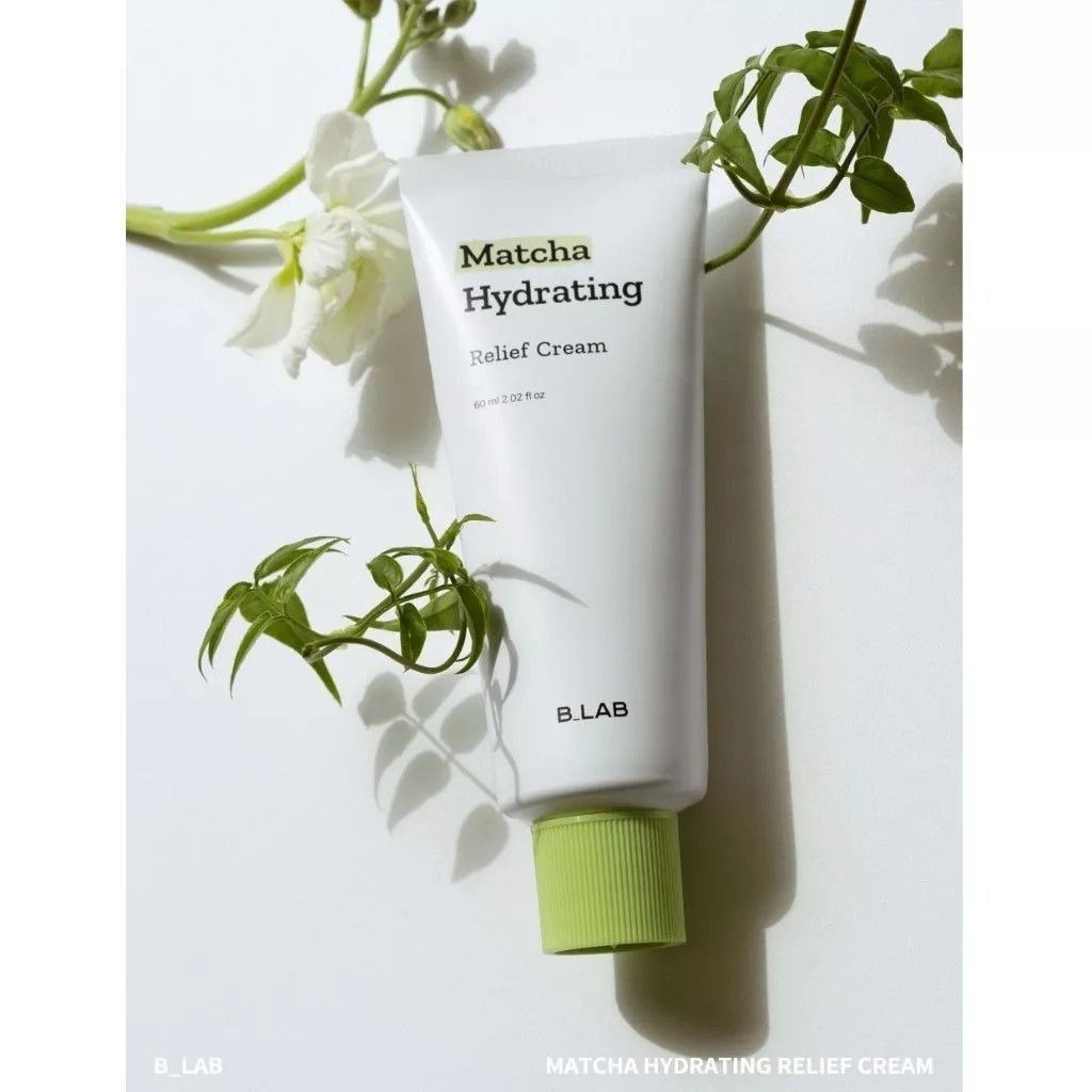 B lab blab relief cream matcha hydrating moisturising moisturizer, Beauty & Personal Care, Face ...