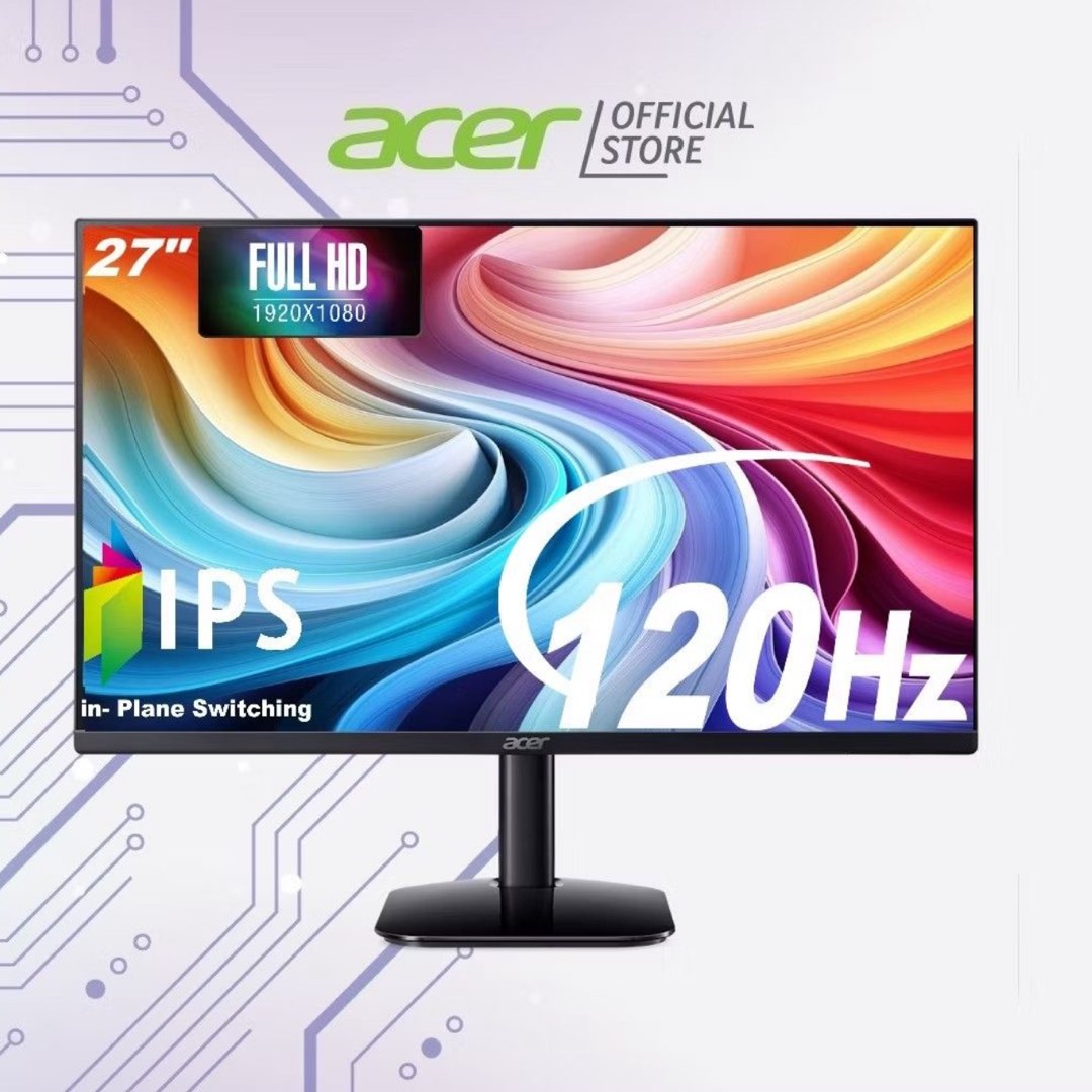 New 2024 Arrival With 120Hz Refresh Rate] Acer KA272 GO 27-Inch FHD IPS ...