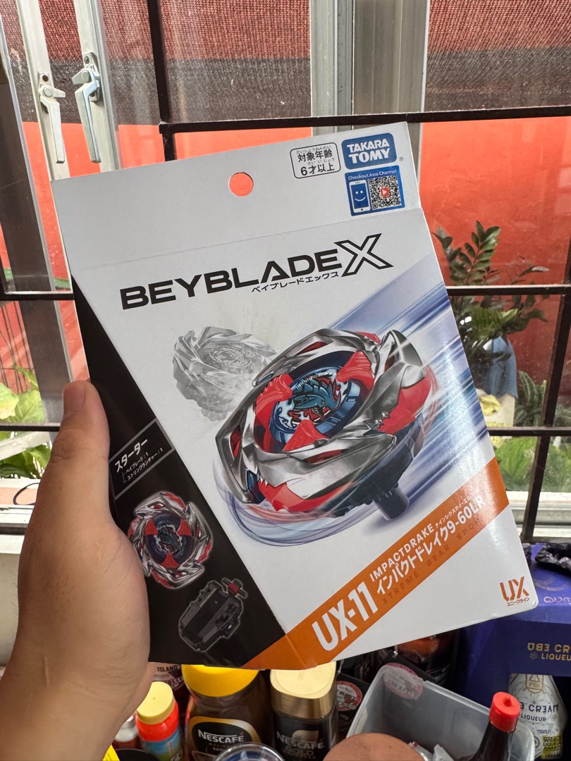 Beyblade X UX 11 Impact Drake, Hobbies & Toys, Toys & Games on Carousell