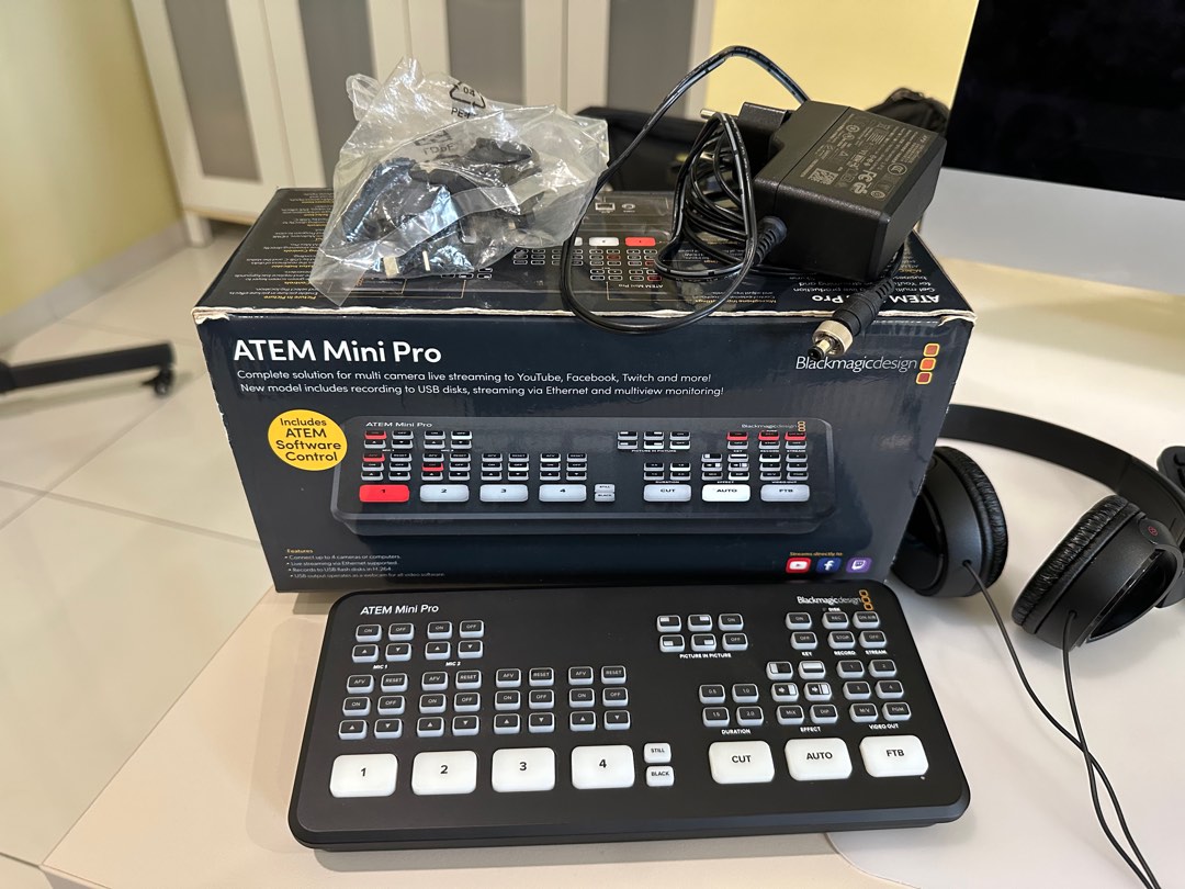 Blackmagic design Atem Mini Pro Switcher, Photography, Photography ...