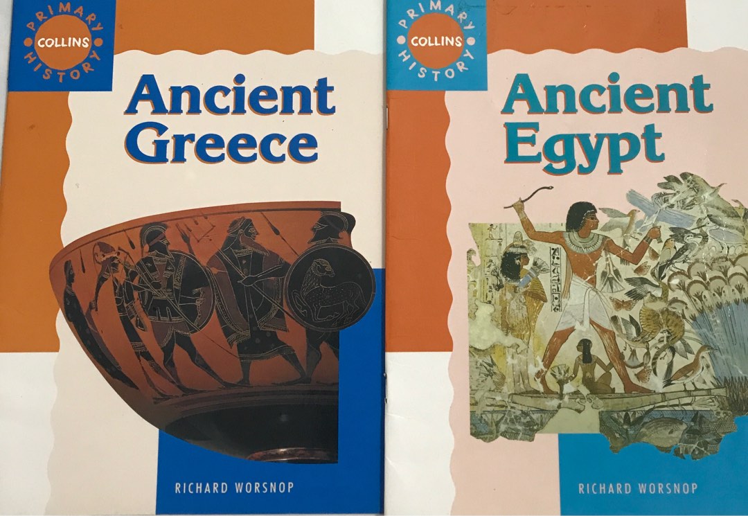 BUNDLE Primary Collins History Ancient Egypt+Ancient Greece, Hobbies ...