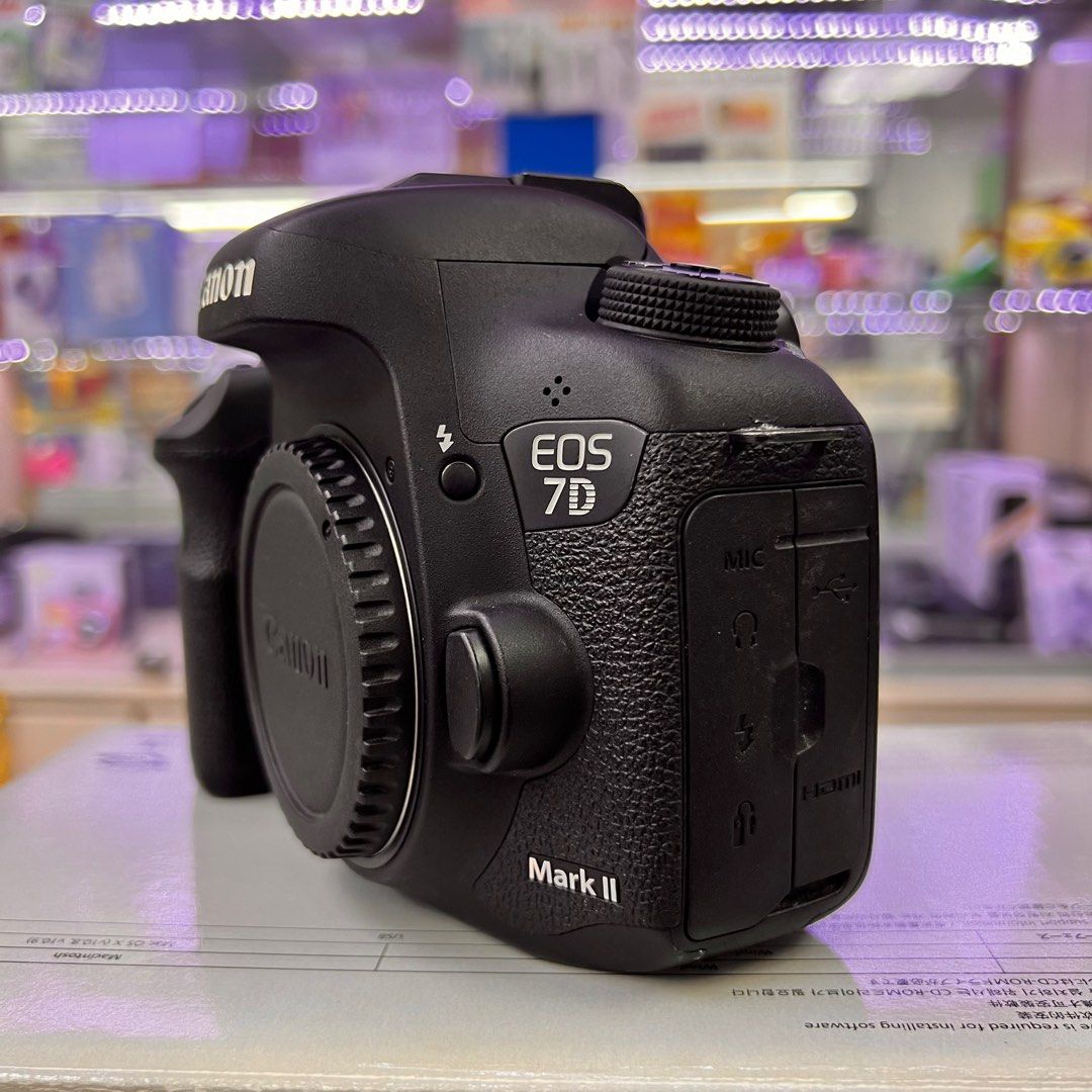 CANON EOS 7D MARK II SC60K 99% LIKE NEW FULL SET BOX, Photography ...