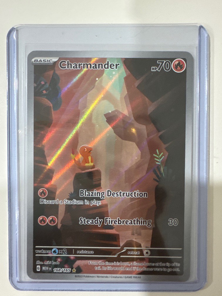 Charmander IR 168/165 Pokemon SV 151, Hobbies & Toys, Toys & Games on ...
