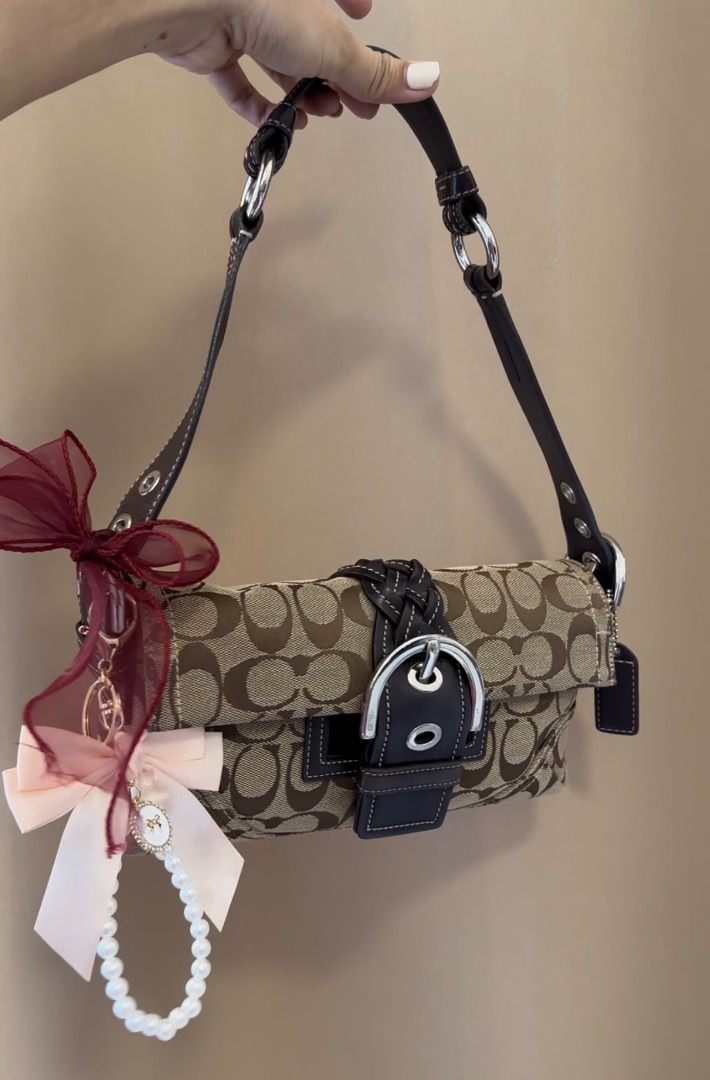 Coach Soho Braided, Women's Fashion, Bags & Wallets, Shoulder Bags on ...