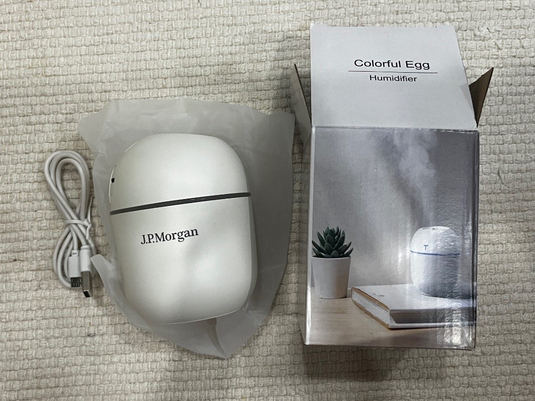 Colorful Egg Humidifier (has JPMorgan logo), TV & Home Appliances, Air ...