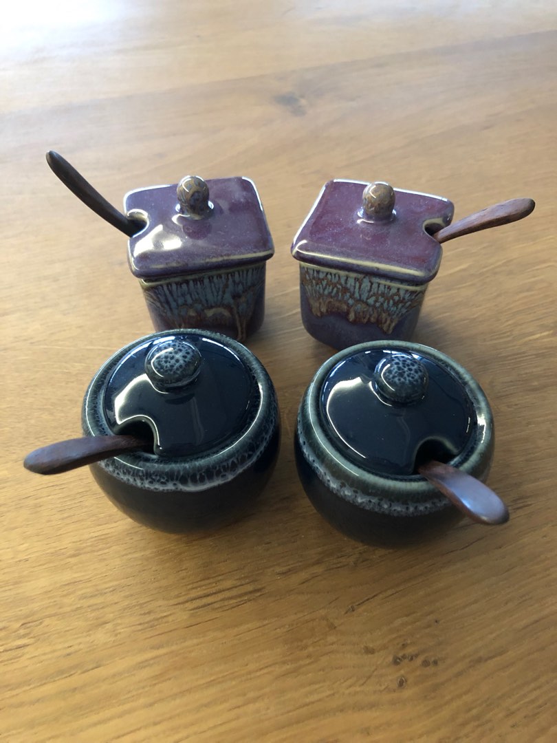 Cute Spice Jars from Bali, Furniture & Home Living, Kitchenware ...