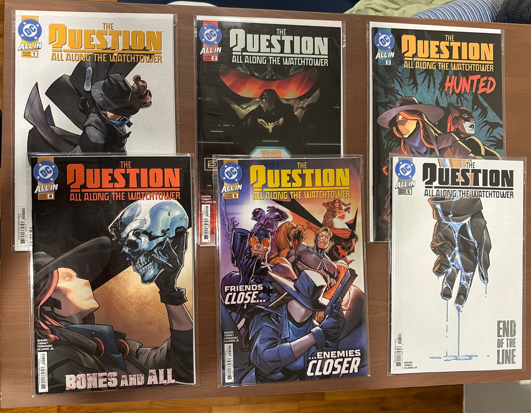 DC Comics - The Question: All Along the Watchtower Issues #1-6 Full Set ...